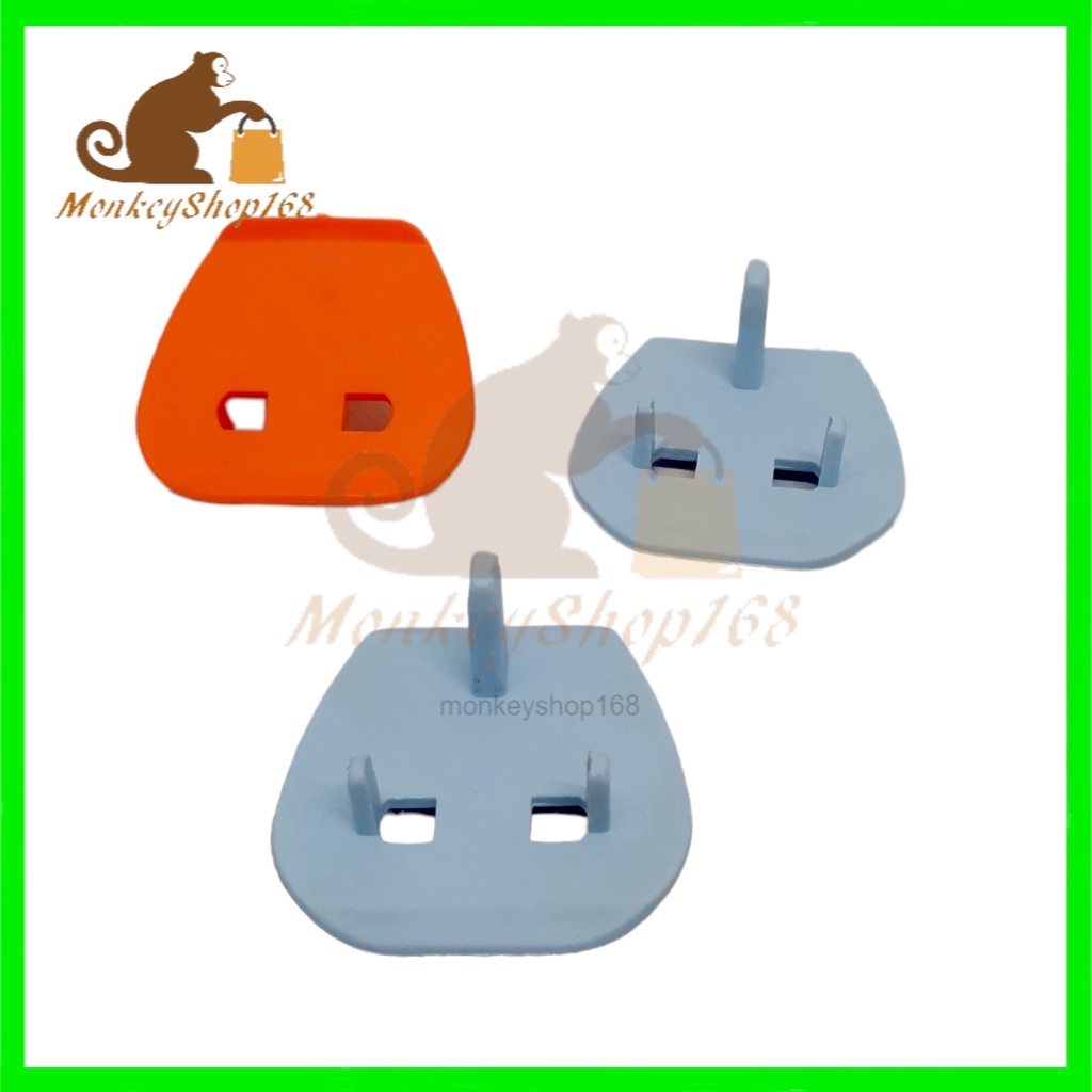 Plastic Safety Plug Key with Hole Soket 2 Pin 1PACK=3PCS ( Random ...