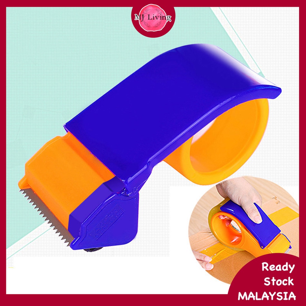 48MM Tape Dispenser Opp Tape Carton Sealed Cutter Packing Hand Held ABS ...