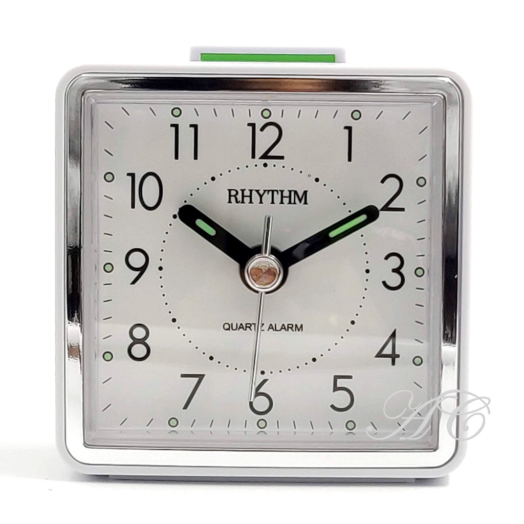 100% ORIGINAL RHYTHM Analogue Beep Alarm Clock (Jam Loceng) CRE210 ...