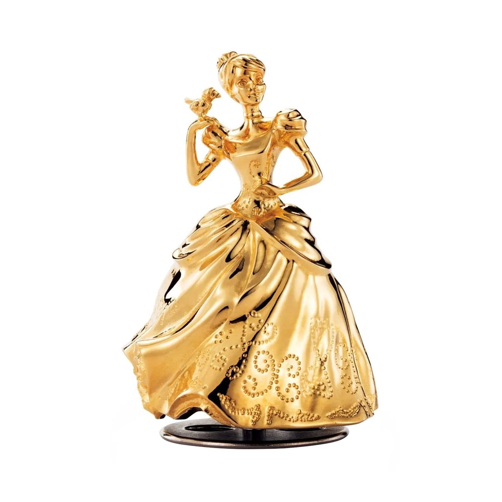 Disney Limited Edition Gilt Cinderella Music Carousel - Animated ...