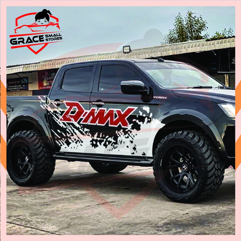 Isuzu Dmax Side Body Sticker Vinyl Decal | Shopee Malaysia