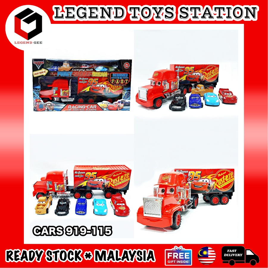 CARS 3 ACTION FIGURE COLLECTION KIDS TOY PLAY SET | Shopee Malaysia