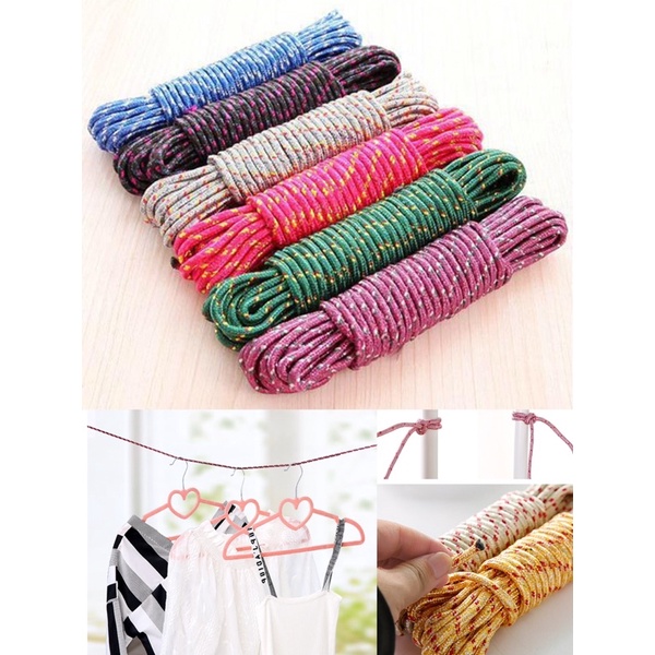 Tali Serbaguna Penyidai Baju Extra Strong Washing Line Rope Clothes ...