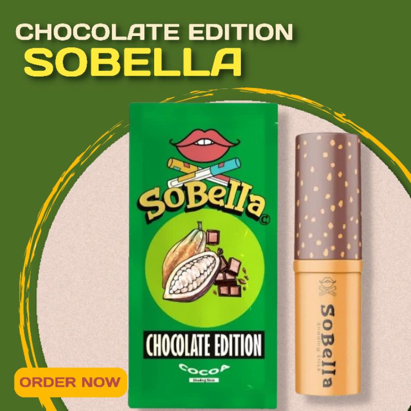 (CLEAR STOCK) - 🌕 𝐒𝐎B𝐄𝐋𝐋𝔸 SHADING STICK COCOA SHADER CHOCOLATE EDITION ...