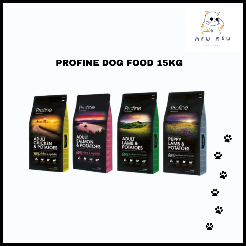 Profine Adult/Puppy Dog Food 15KG - Chicken/Lamb/Salmon | Shopee Malaysia