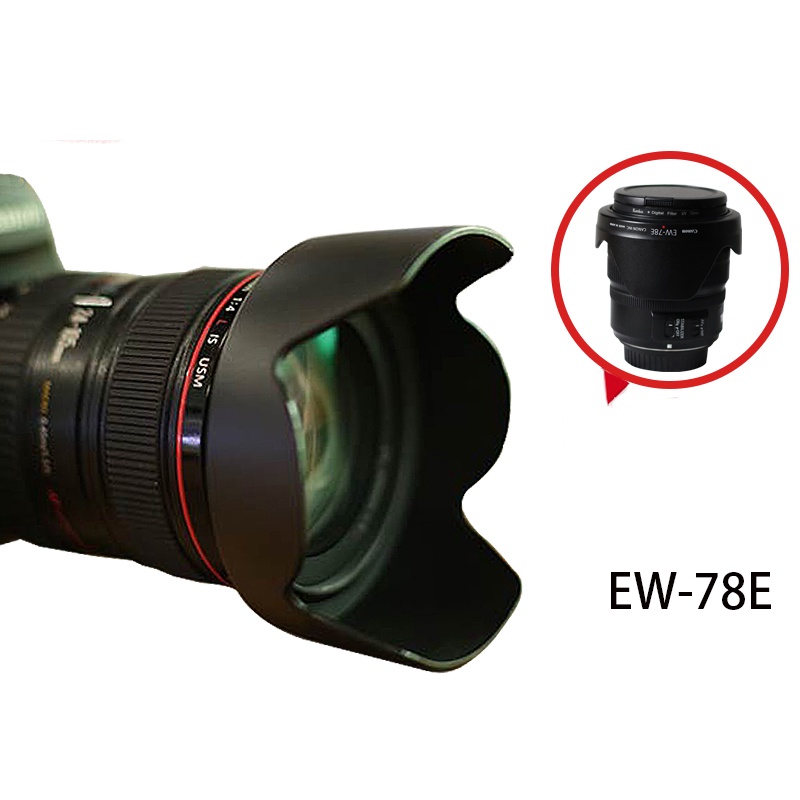 Camera Lens Hood For Canon EW-73B/EW-73C/EW-73D/EW-78D/EW-78E/EW-83E/EW-83H/EW-88C | Shopee Malaysia