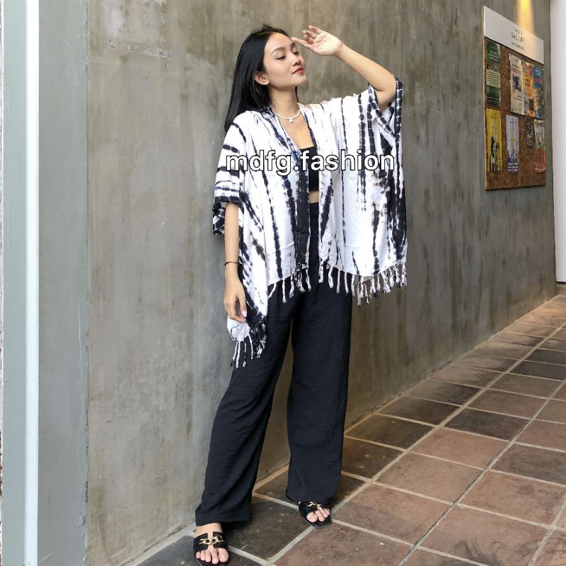Bali Tie Dye Cardigan/Beach Cardigan | Shopee Malaysia