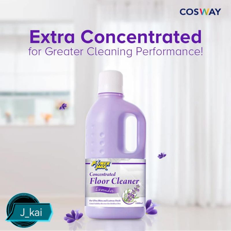 Powermax 浓缩地板清洁剂 - 薰衣草 (1000ml) Powermax Concentrated Floor Cleaner ...