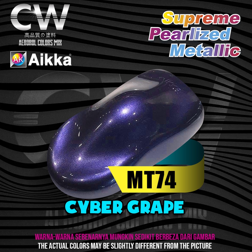 Supreme Pearlized Metallic (Part 5) MT65-MT80 For Car Motorcycle Aikka ...