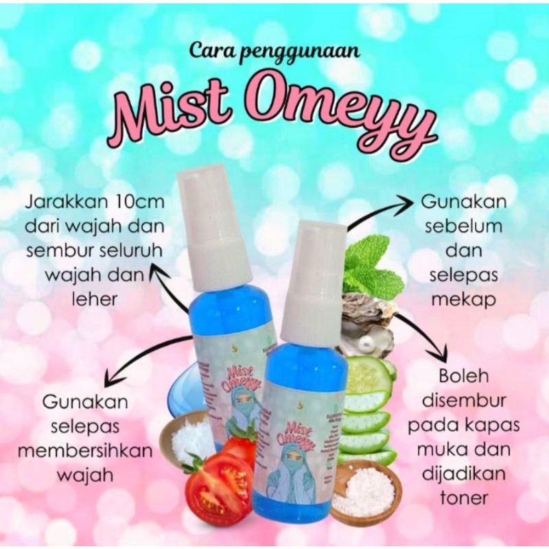 Mist Omeyy FaceMist Spray - Refresh/Soothing | Shopee Malaysia
