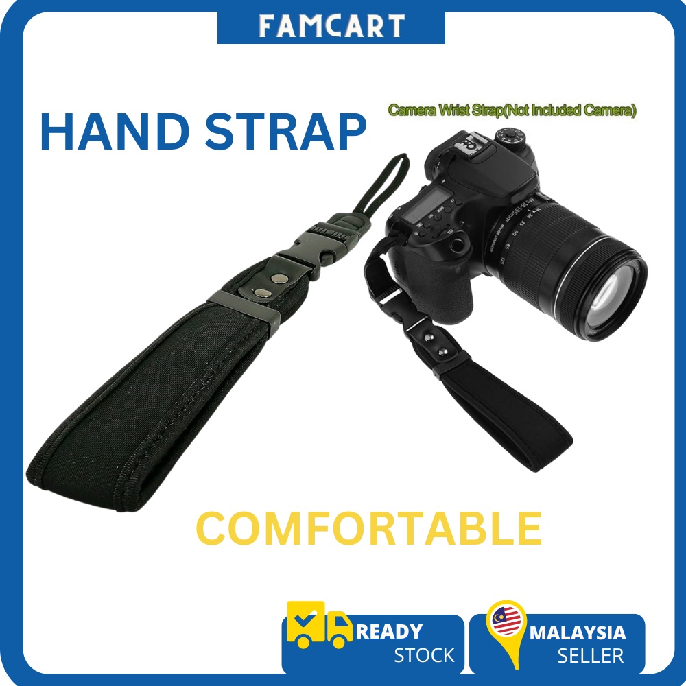 🔥READY STOCK🔥 Proocam hs-09 comfortably Neoprene Strap camera Wrist ...