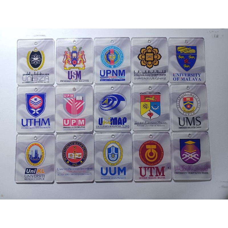 💥 Keychain Logo Universiti 💥 IPTA & IPTS 💥 | Shopee Malaysia