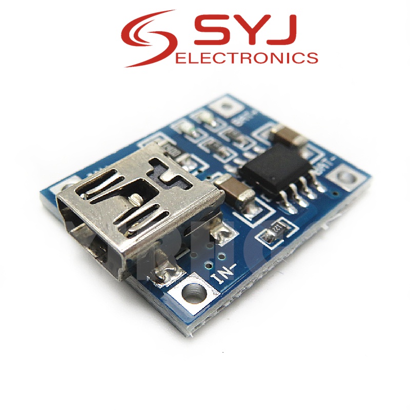 5 PCS TP4056 1A Mini Port Mike USB Lipo Battery Charging Board Charger ...