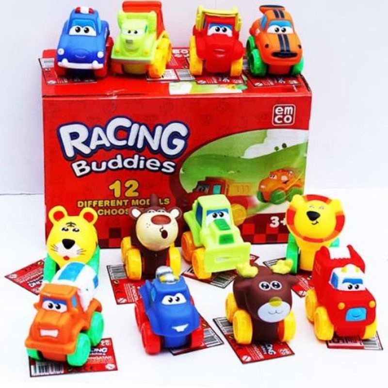 Emco Racing Buddies Children's Toy Car/ (RANDOM MOTIF) | Shopee Malaysia