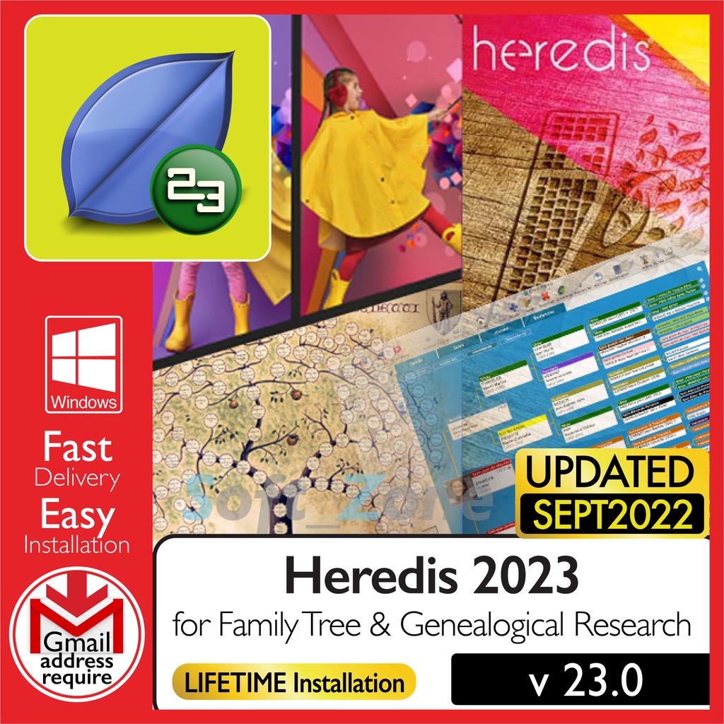 Heredis 2023 v23.0 - Family Tree & Genealogical Research [WINDOWS x64 ...