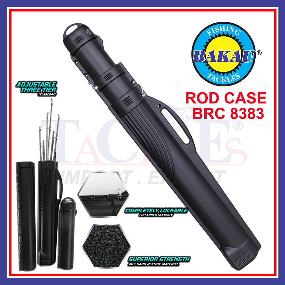 115cm-240cm Waterproof Bakau Rod Case BRC 8383 Hard Rod Case Fishing ...
