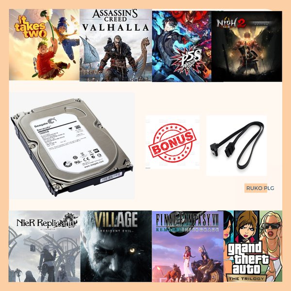 6) (Hard Disk Drive PC 3.5 With PC Games | Shopee Malaysia