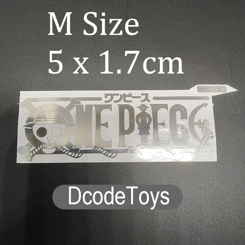 Metal Sticker One Piece Logo Icon - luffy zoro sanji nami ace chopper ...