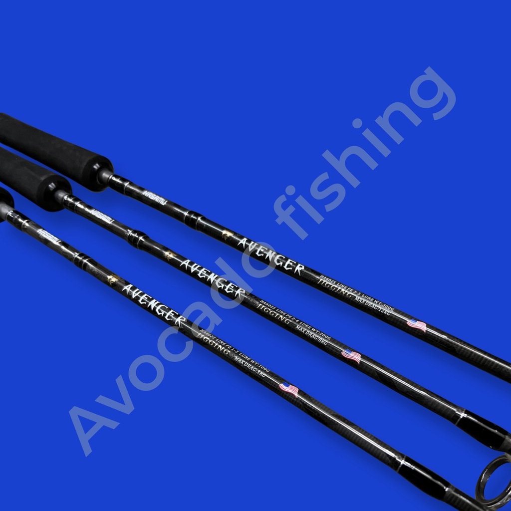 HASAMU AVENGER Jigging Rod 🇺🇸 | Shopee Malaysia