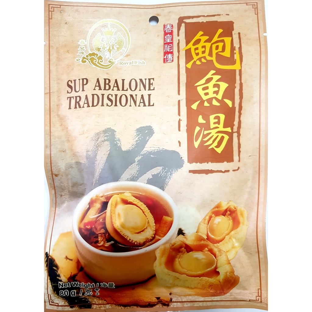 Royal Fish CW Abalone Soup 80g 春皇祖传鲍鱼汤 | Shopee Malaysia