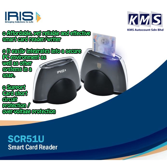 IRIS SCR51U Smart Card Reader | Shopee Malaysia
