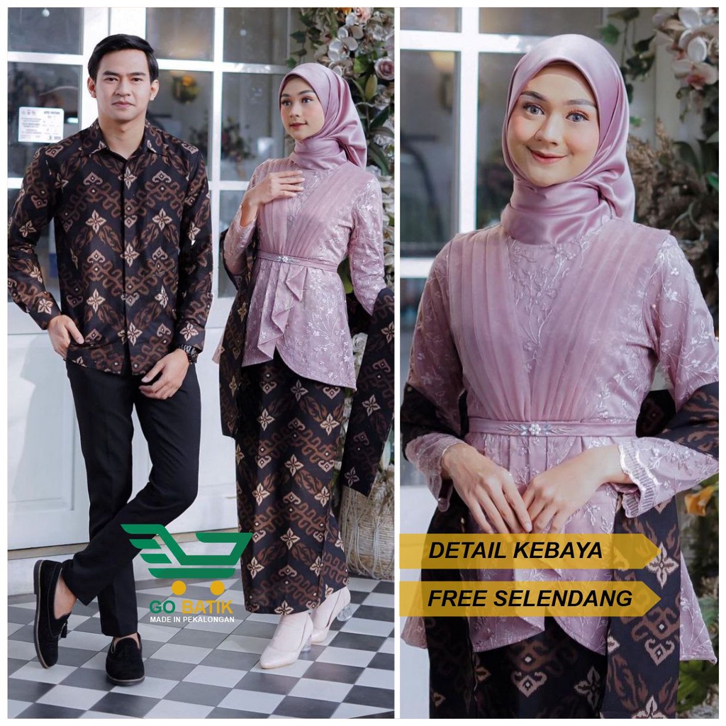 Batik Couple Kebaya Modern Kebaya Graduation Kebaya Application For The ...