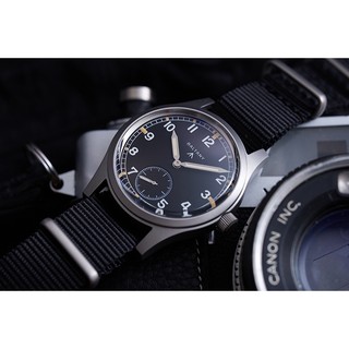 Baltany D12 Quartz Watch Vintage Small Seconds 36mm Dial Bubbleback ...