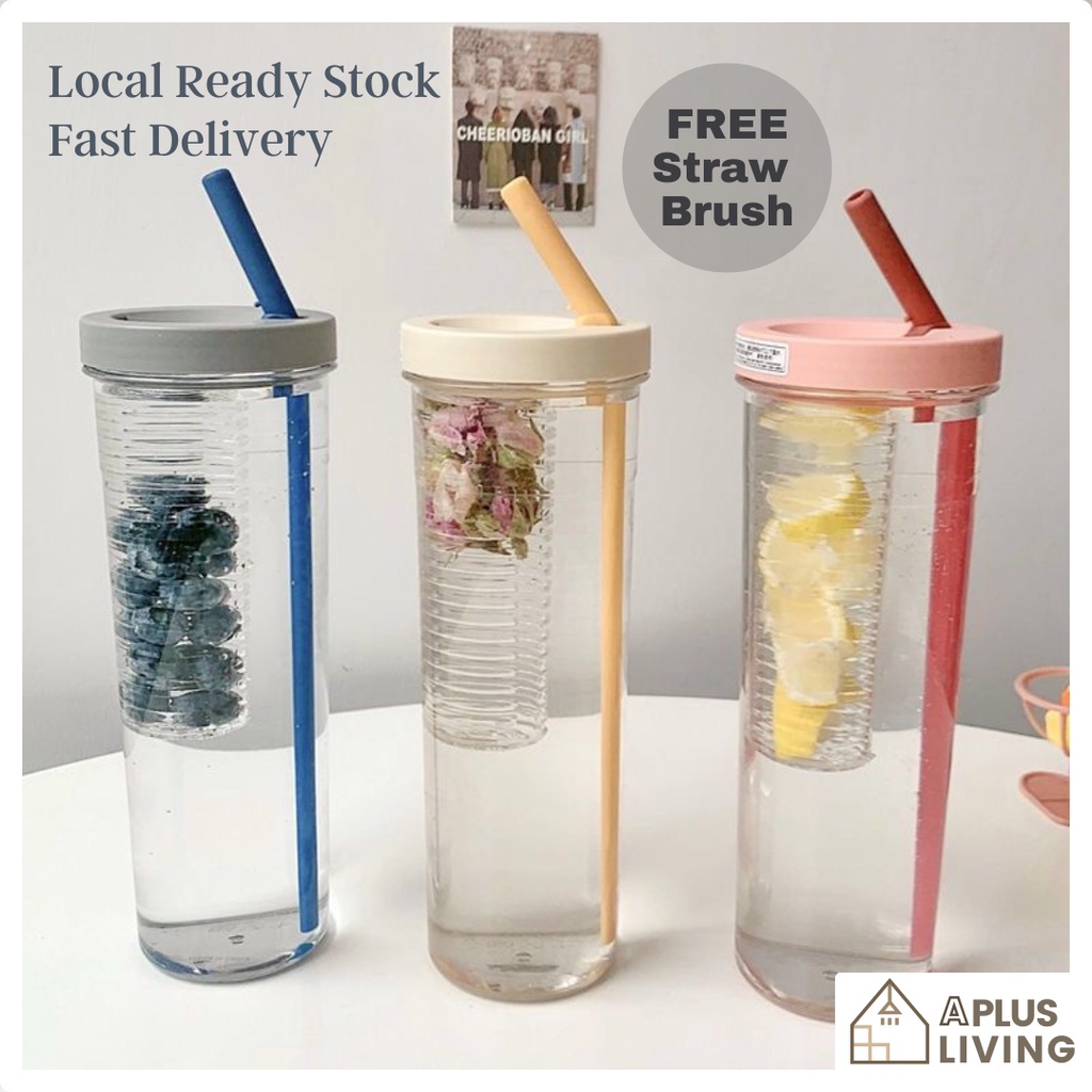 Fruit Infuser Water Bottle 700ml BPA Free | Infusion Large Capacity ...