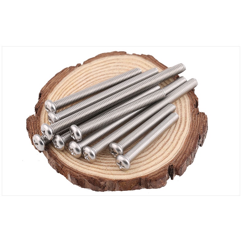 [XCF] M6/m8/m10 304 Stainless Steel Phillips Round Head Extension Screw ...