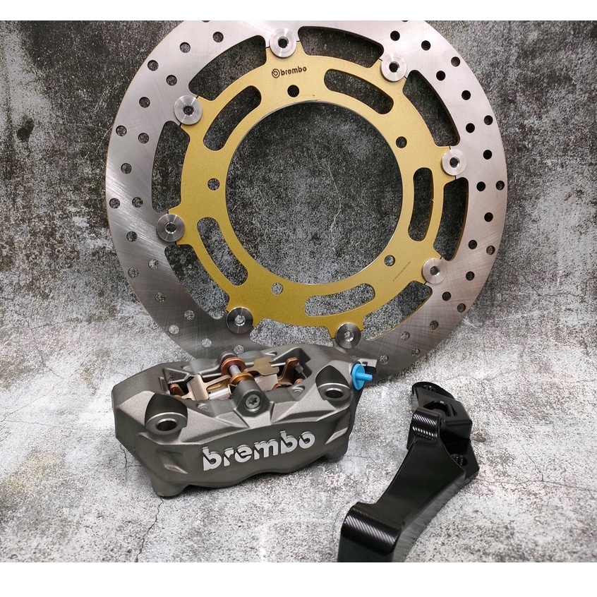 Xmax/R25 Original Brembo K50 M3 Brake Caliper 4Pot Right PNP SIAP BB ...