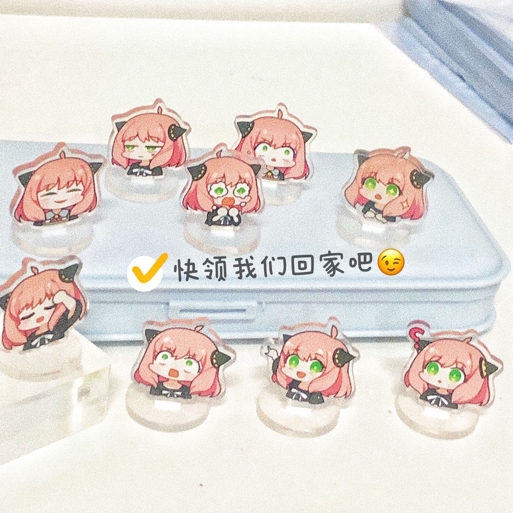 IAIR studio SPY×FAMILY Stand Ania expression bag desktop decoration ...