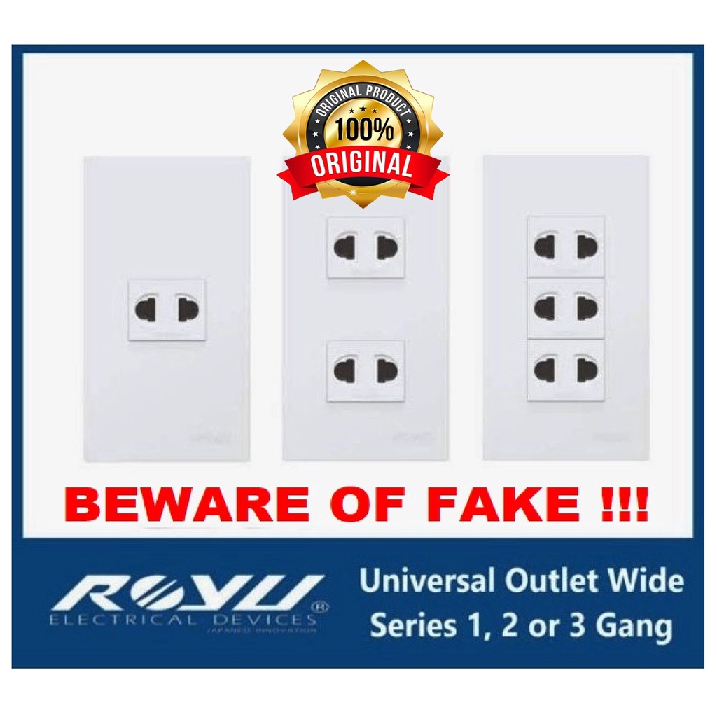 ROYU OUTLET WIDE SERIES & ROYU SWITCH BOX | Shopee Malaysia