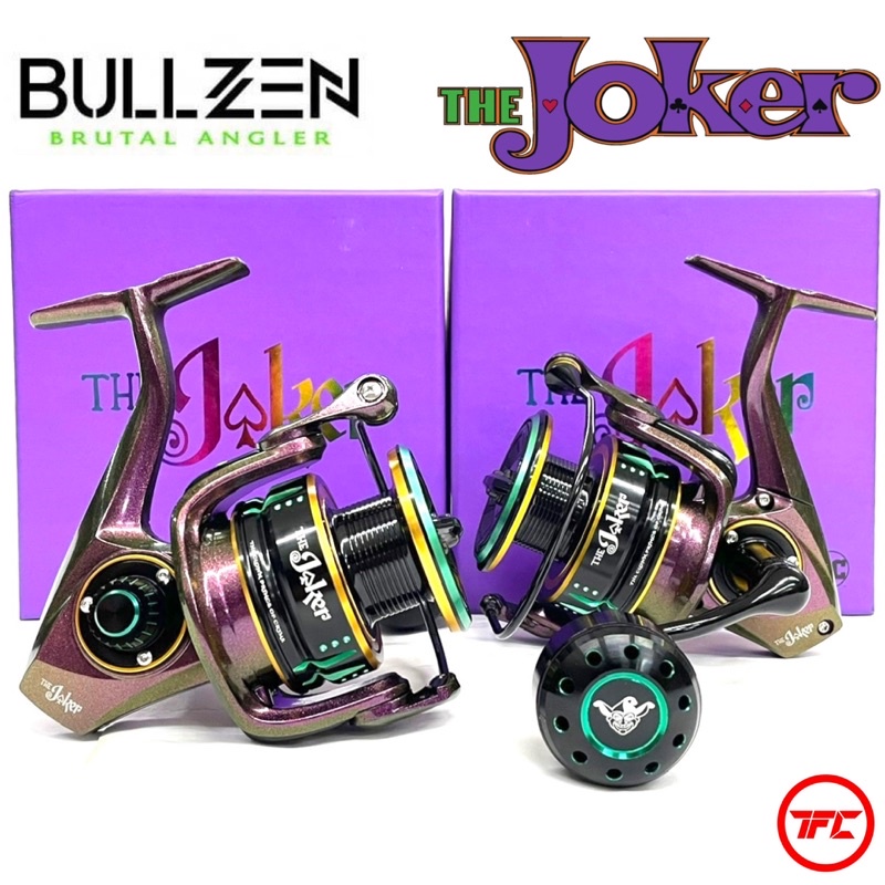 BULLZEN The Joker SW Limited Edition Spinning Fishing Reel Saltwater DC ...