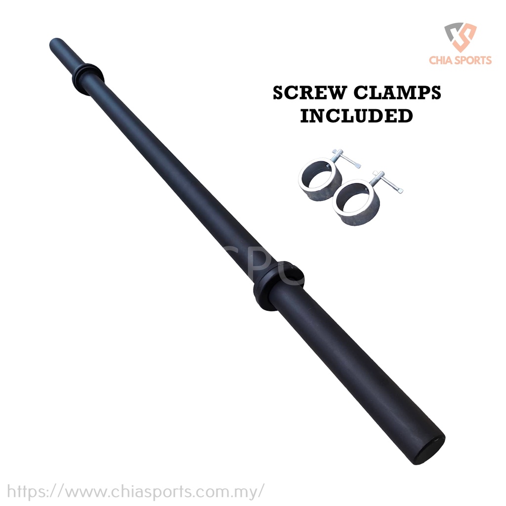 LELONG!!! Olympic Strongman Axle Bar 1.5m 150cm 48mm Fat Barbell ...