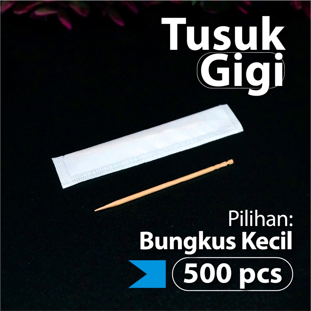 (Cargo) Contents 500pcs - Hygienic Paper Toothpicks | Shopee Malaysia
