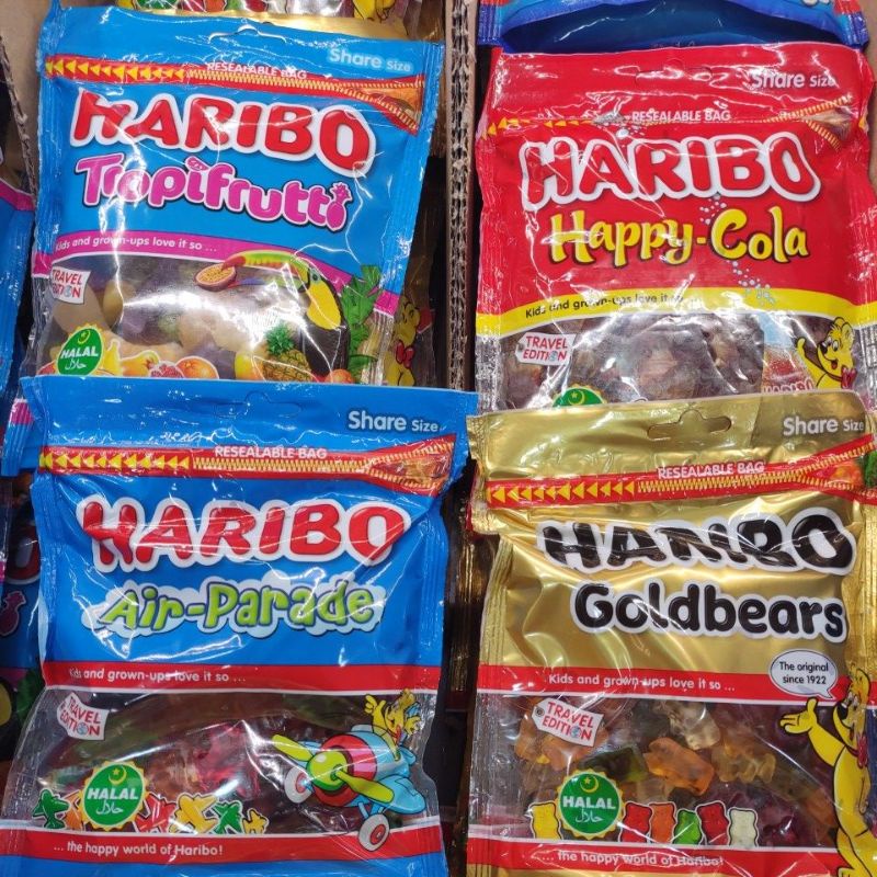 Haribo Gummy/Haribo saiz 300gram All Flavour (Turkey) | Shopee Malaysia