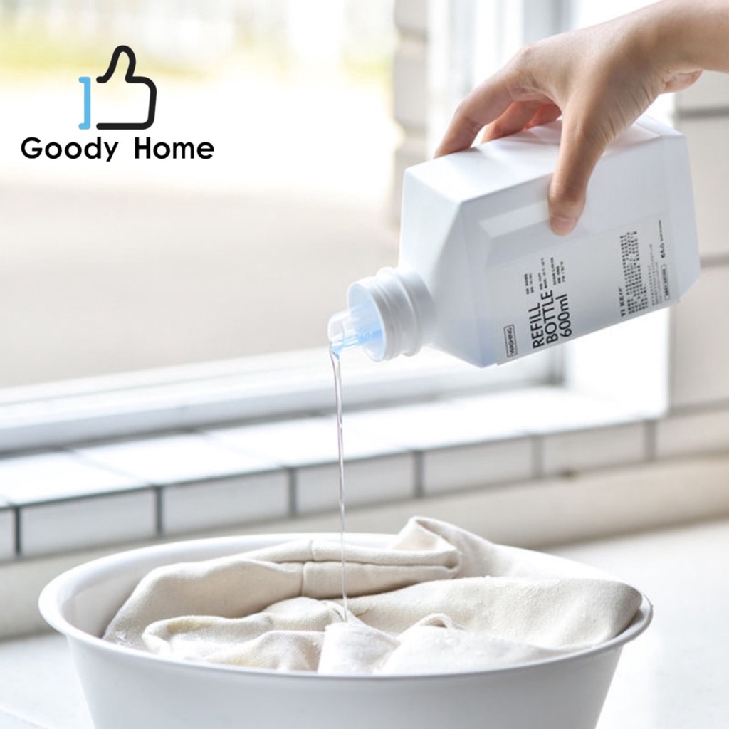 Goody Home Refillable Bottle For Laundry Detergent Various Soft Fabrics ...