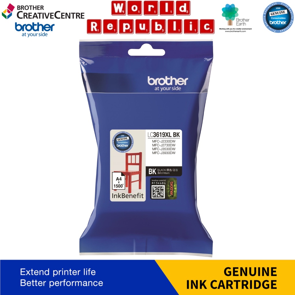 ORIGINAL BROTHER LC-3619XL 3619XL LC3619 LC3619XL LC3617BK LC3617 LC ...