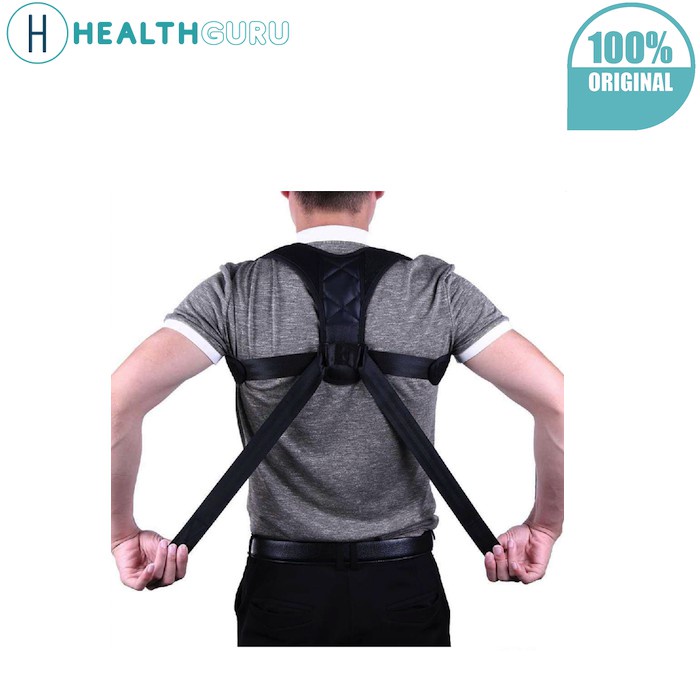 HealthGuru Stretchable Nylon Elastic Shoulder Care Kyphosis Correcting ...