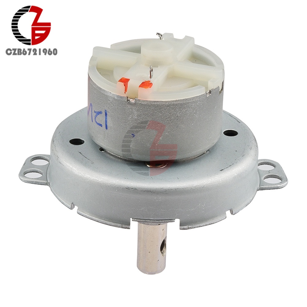JS-50T Large Torque Metal Gear DC Gear Reduction Motor 3V 5V 12V 5RPM ...