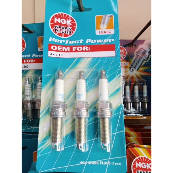 PERODUA AXIA BEZZA 1.0 SPARK PLUG SET LKR6C | Shopee Malaysia
