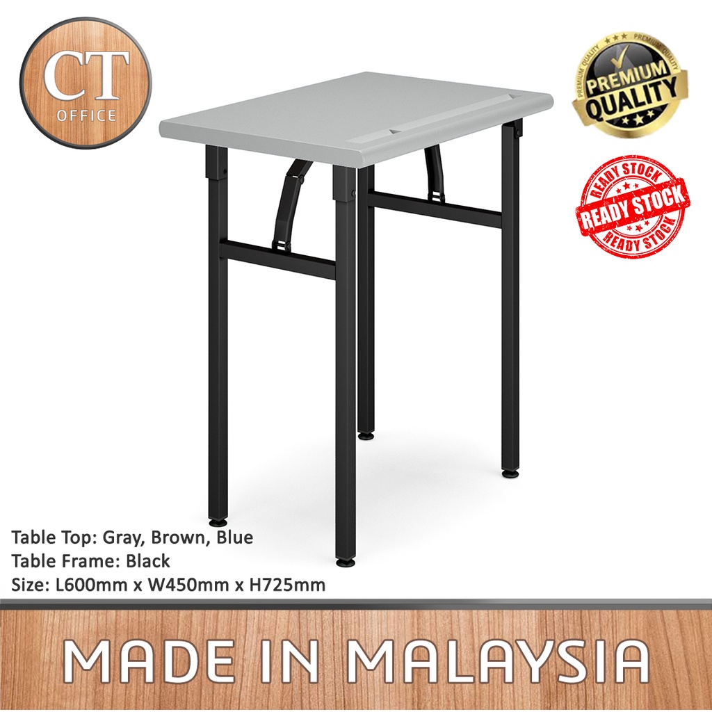 Budget Plastic Folding Student Table L600 X W450 X H725/Study Table ...