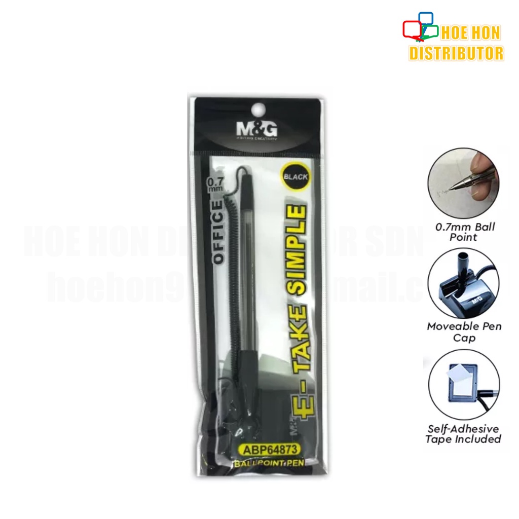 M&G E-Take Simple Office Desk Pen / Bank Counter & Table Top Writing ...