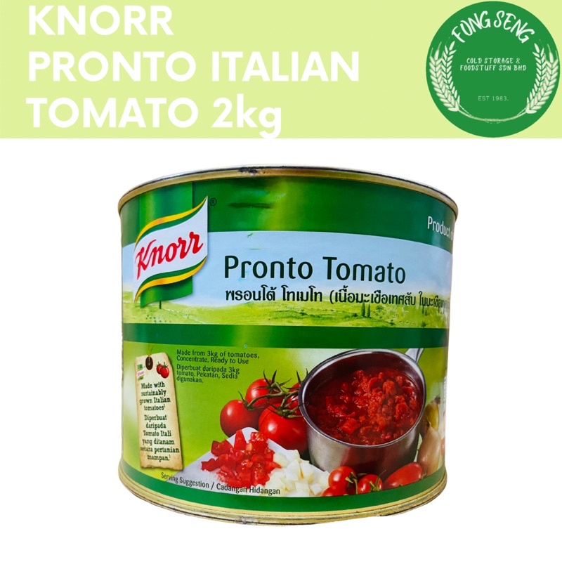 KNORR PRONTO ITALIAN TOMATO SAUCE 2kg | Shopee Malaysia