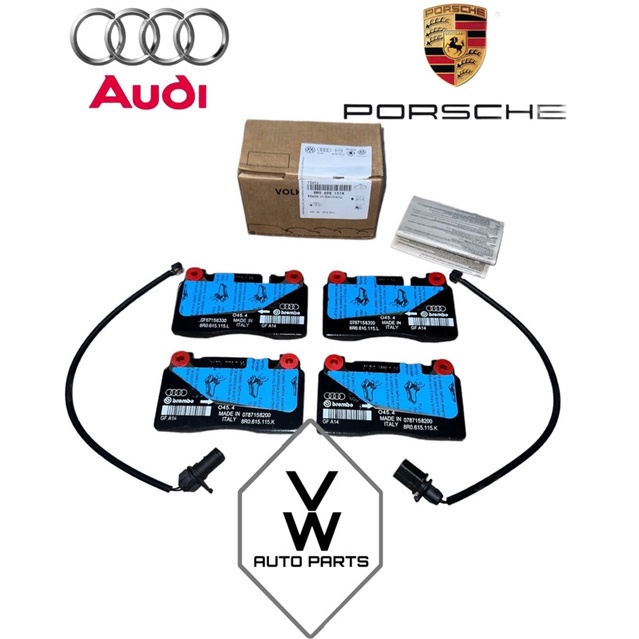 ( 100% ORIGINAL ) AUDI Q5 PORSCHE MACAN FRONT DISC BRAKE PAD WITH ...