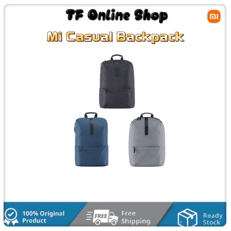 Mi Casual Backpack 100% Original Set | Shopee Malaysia