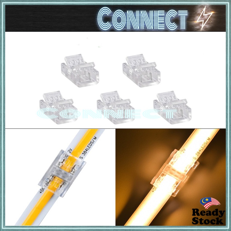 COB Led Strip Light Connector For 8mm and 10mm Strip COB Connector SMD ...