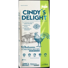 [100% ORIGINAL] 15kg CINDY'S DELIGHT Wholesome with Chicken Recipe ...