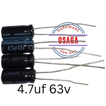 4.7uf 63v Aluminum Electrolytic capacitor | Shopee Malaysia