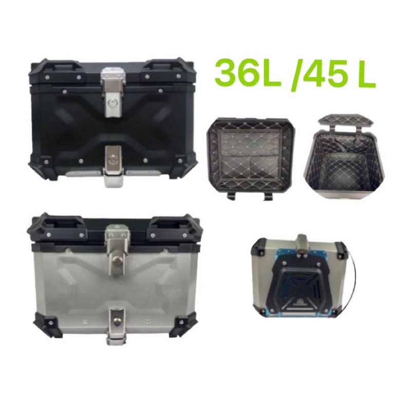 ALUMINIUM TOP BOX PREMIUM-X CNC ALLOY IMPORT 45 LITER ALL MODEL ...